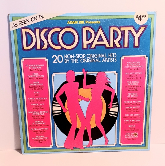 BY ADAM VIII LTD. | Media | 975 Disco Party Lp As Seen On Tv | Poshmark